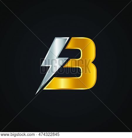 B Letter Logo Vector Photo Free Trial Bigstock