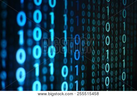 Computer Data Matrix Image Photo Free Trial Bigstock