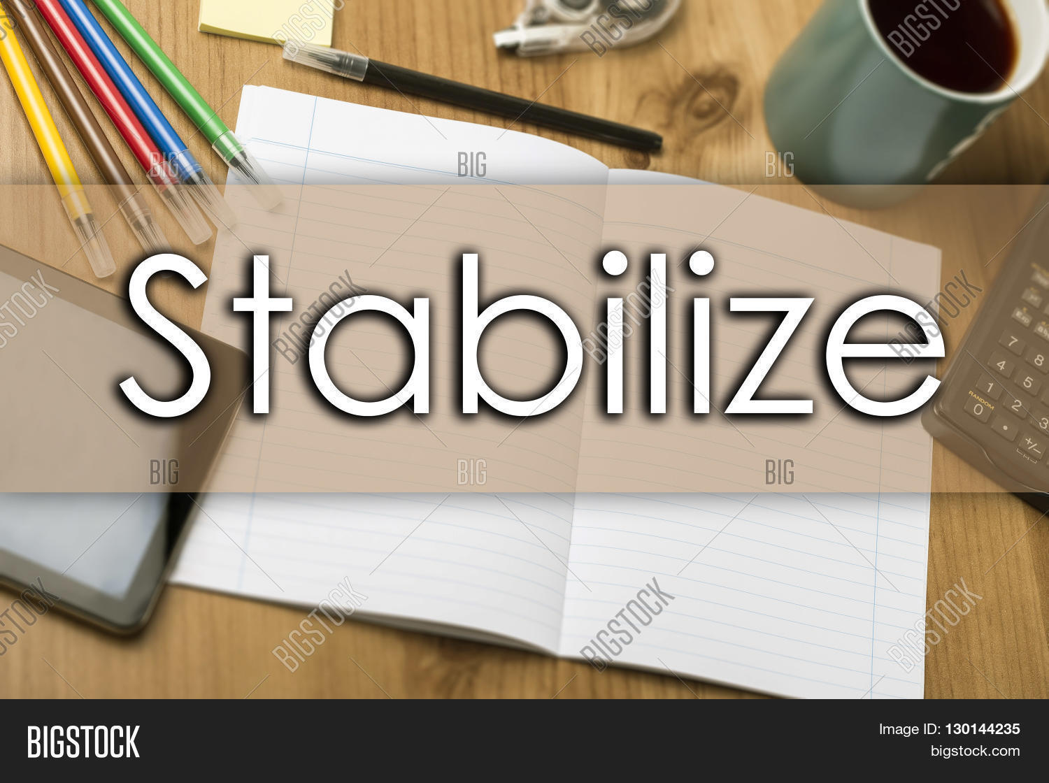 Stabilize - Business Concept Text Image & Photo | Bigstock
