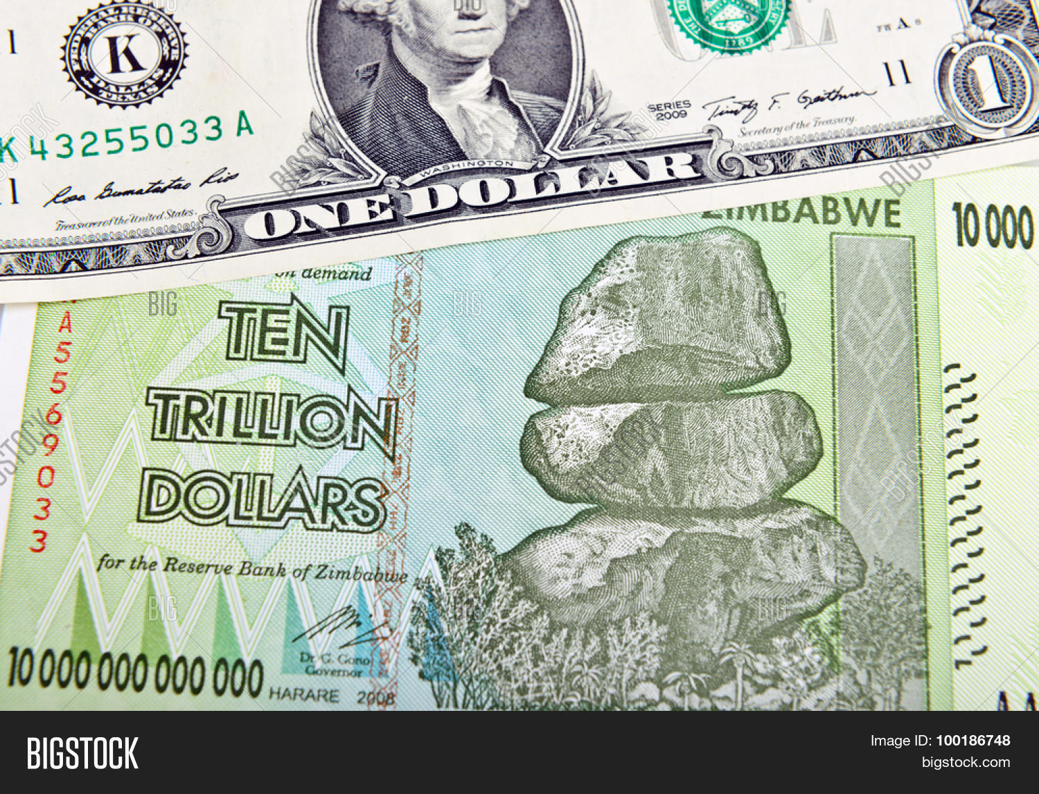 Zimbabwe Ten Trillion Image & Photo (Free Trial) | Bigstock
