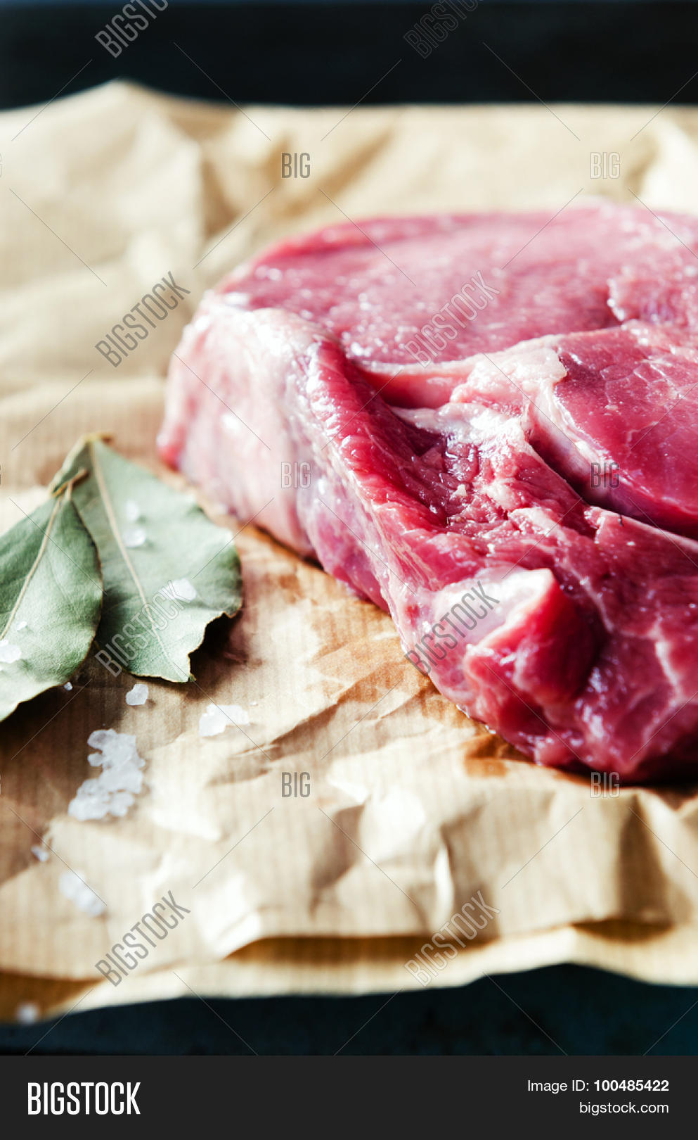 Raw Bloody Steak On Image & Photo (Free Trial) | Bigstock