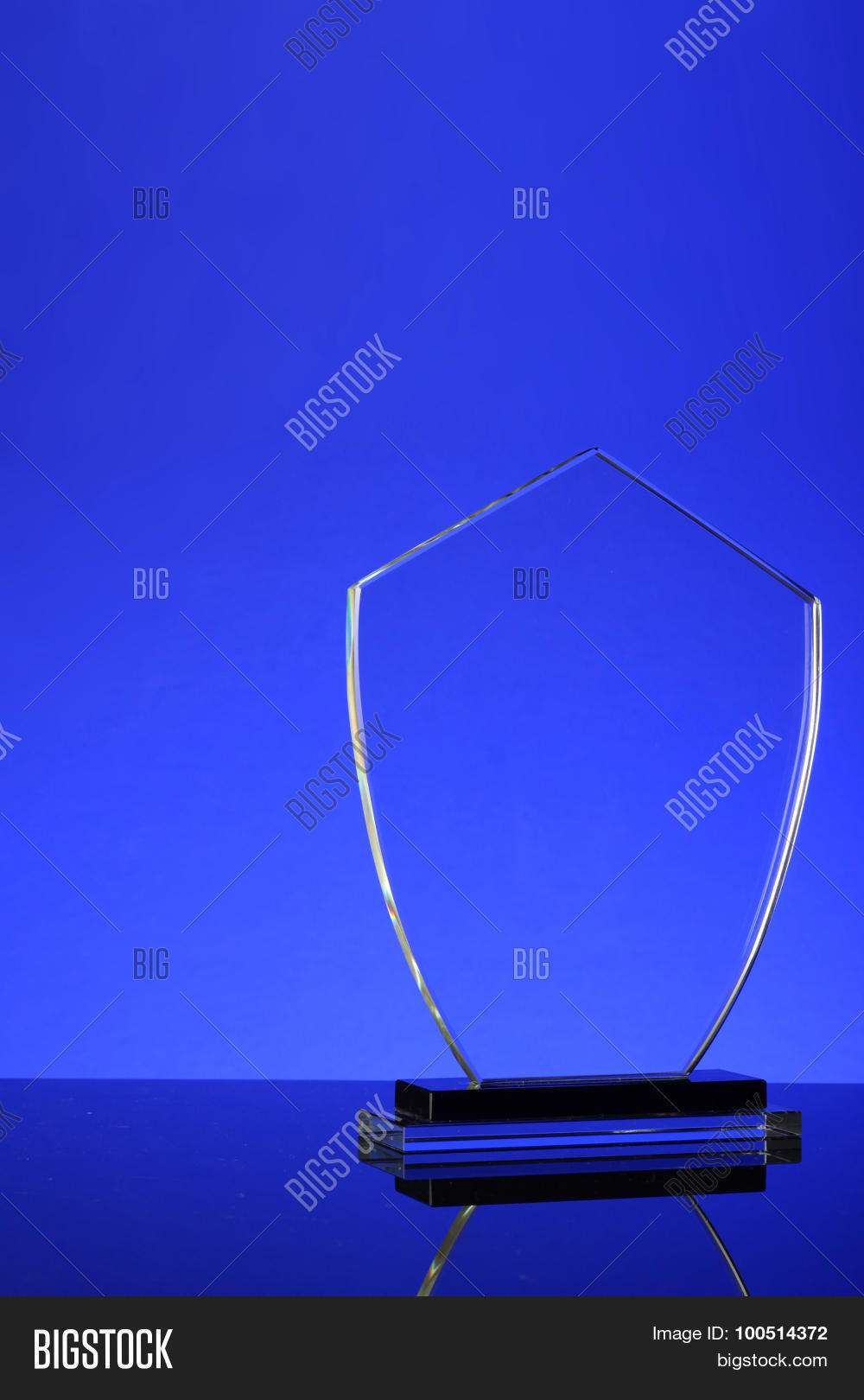 Trophy Blue Background Image & Photo (Free Trial) | Bigstock