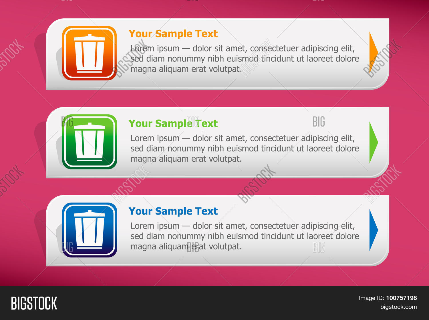 Colourful Recycle Vector & Photo (Free Trial) | Bigstock