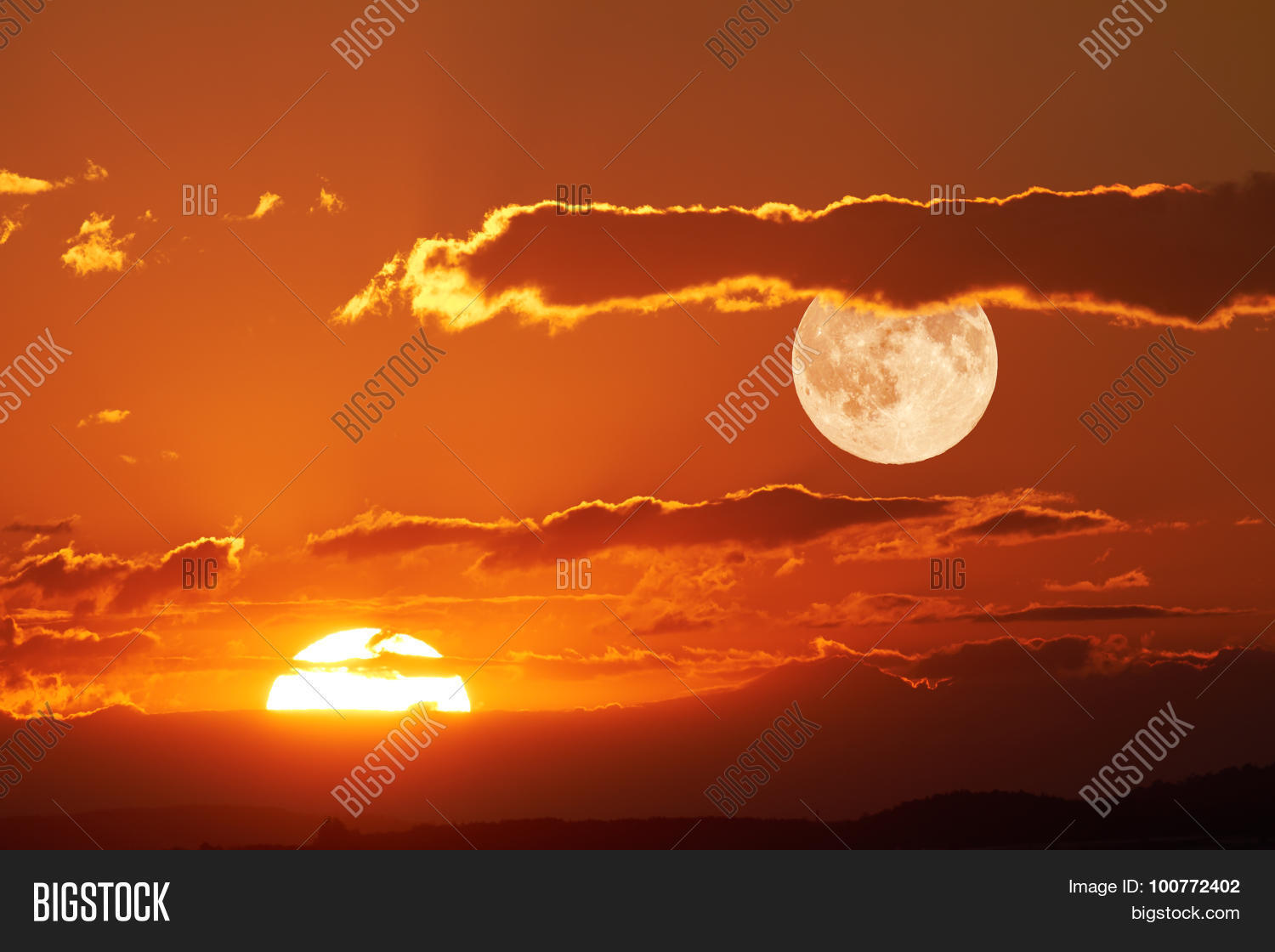 Sun Moon Image & Photo (Free Trial) | Bigstock