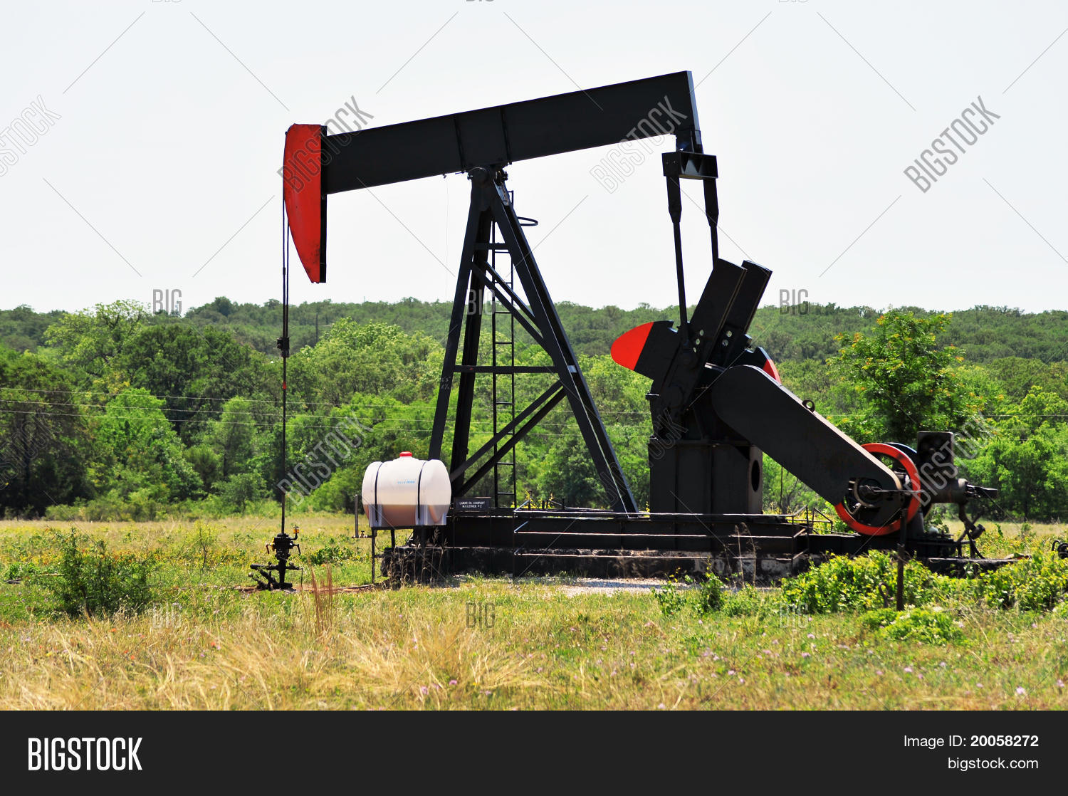 Oil Well Pumper Image & Photo (Free Trial) | Bigstock