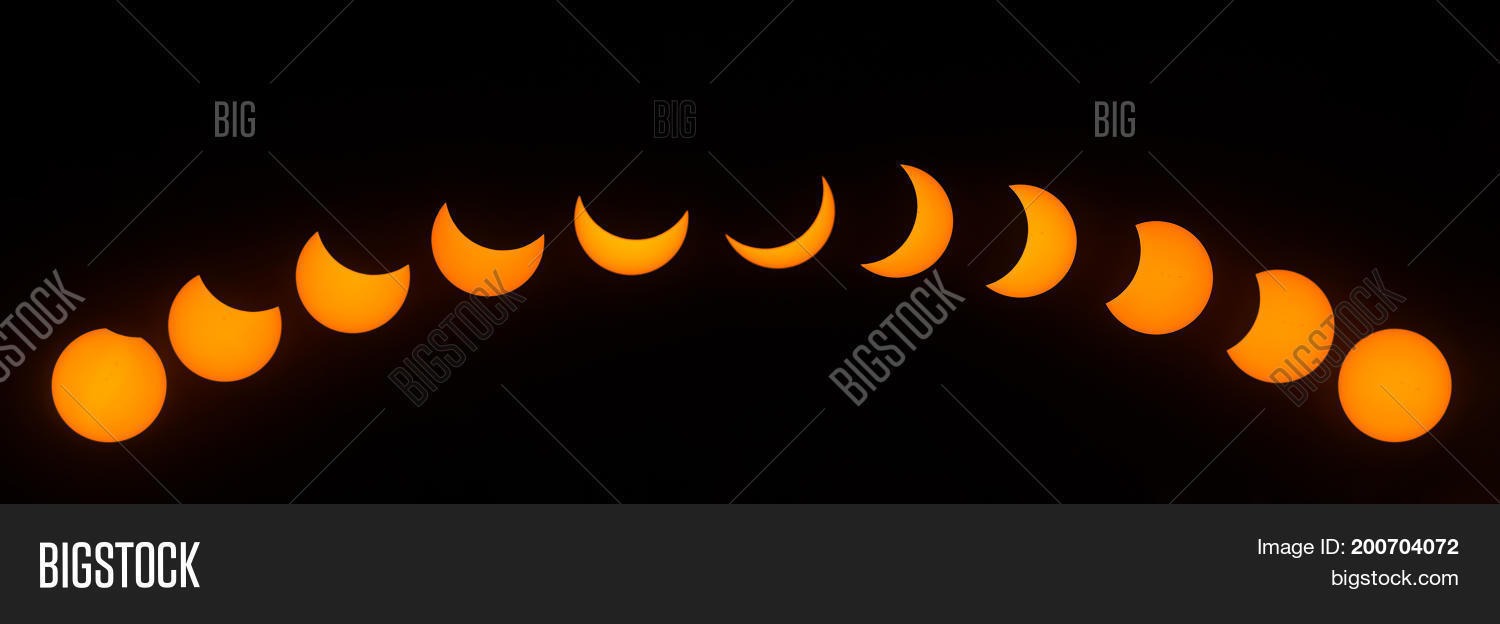 Stages Partial Solar Image & Photo (Free Trial) | Bigstock