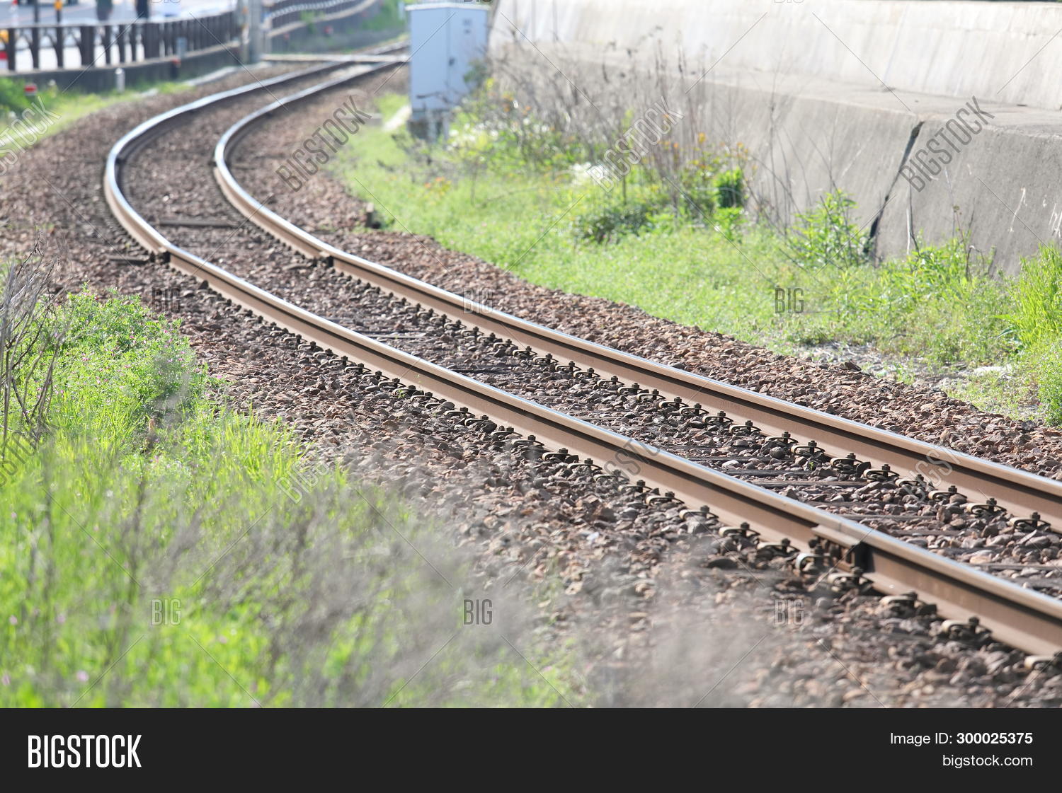 Train Rail Line Image & Photo (Free Trial) | Bigstock