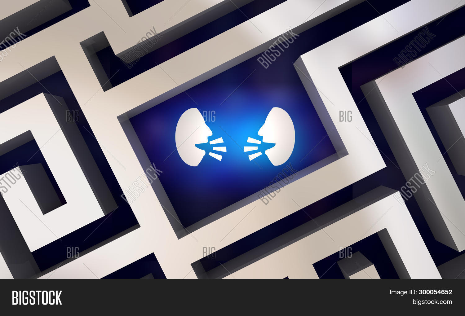 Two People Faces Image & Photo (Free Trial) | Bigstock