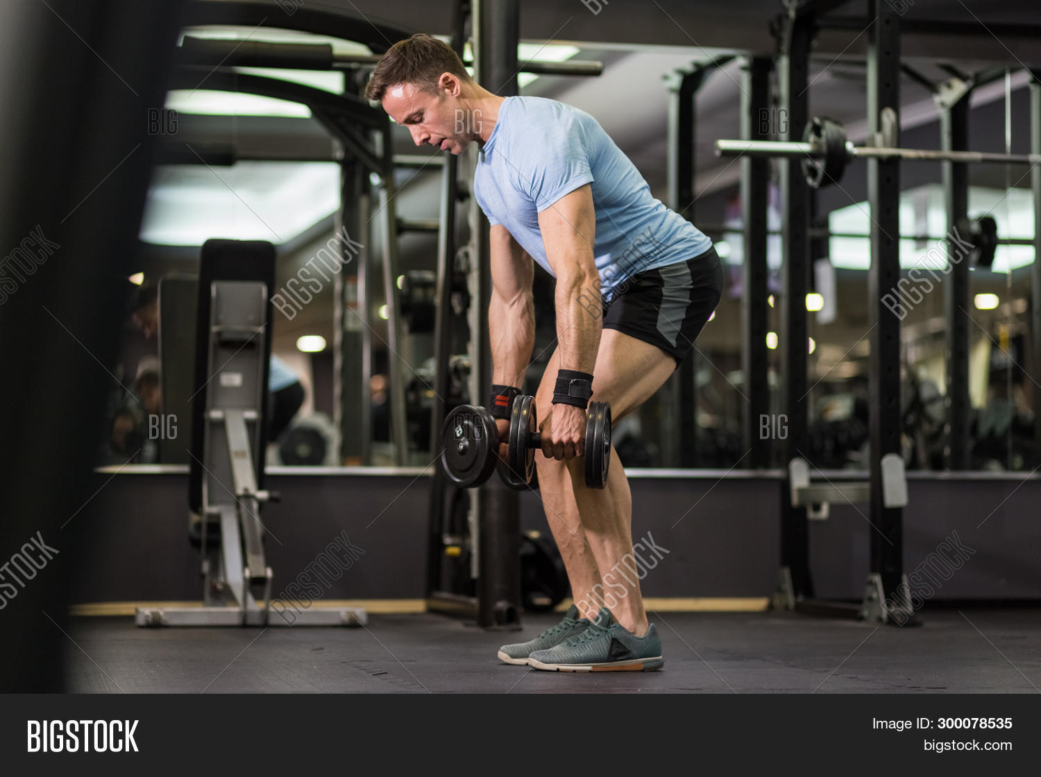 Muscular Man Pulling Image & Photo (Free Trial) | Bigstock