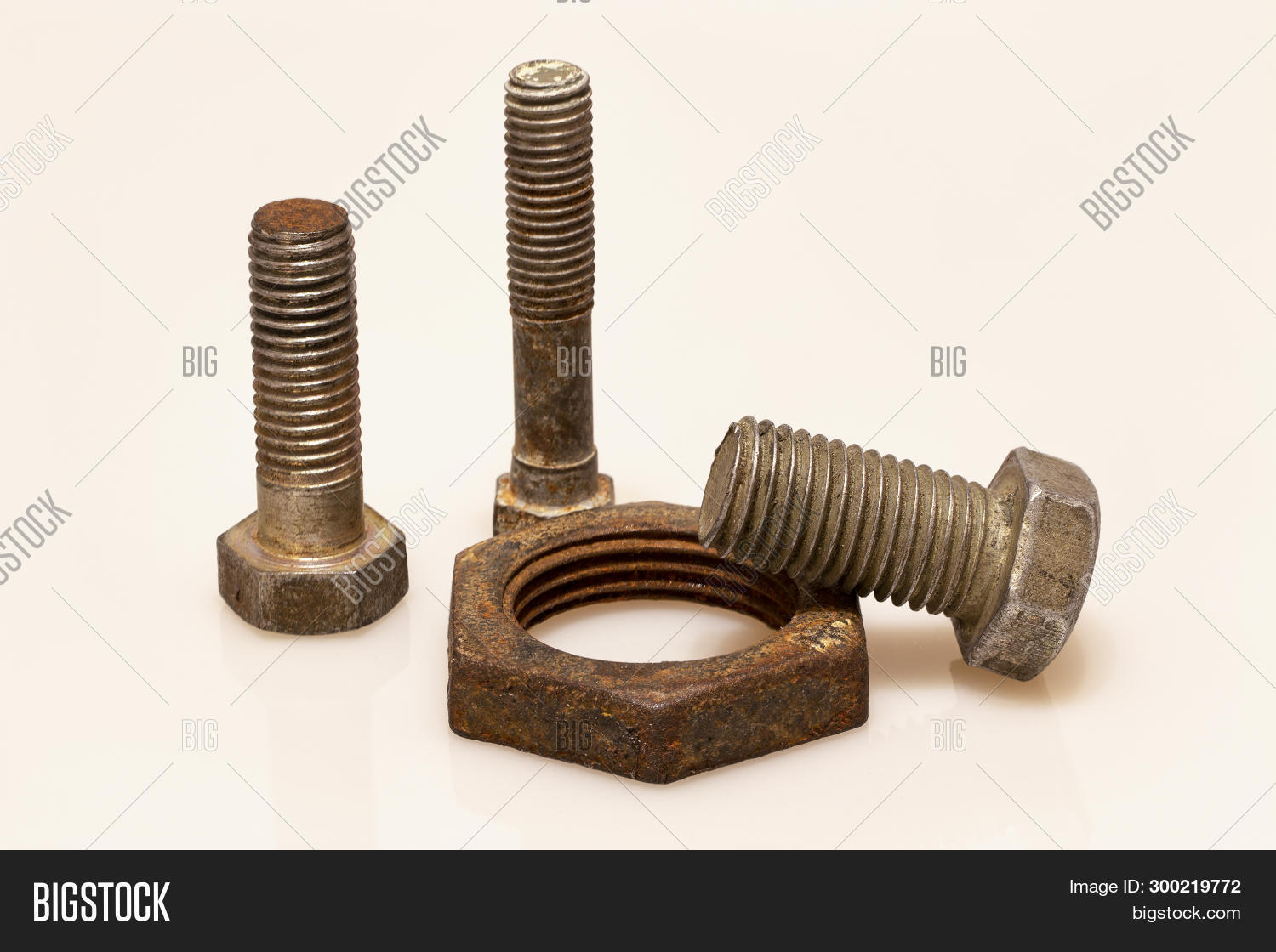 Three Old Bolts Rusty Image & Photo (Free Trial) | Bigstock