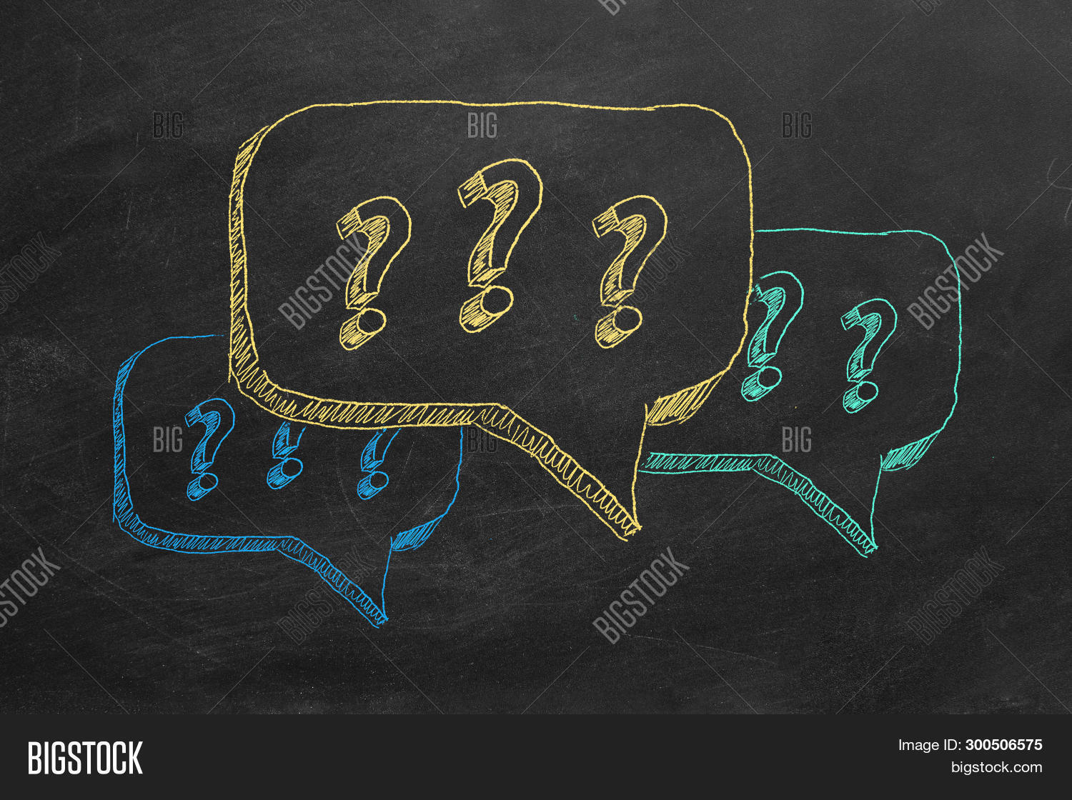 Hand Drawing Question Image & Photo (Free Trial) | Bigstock