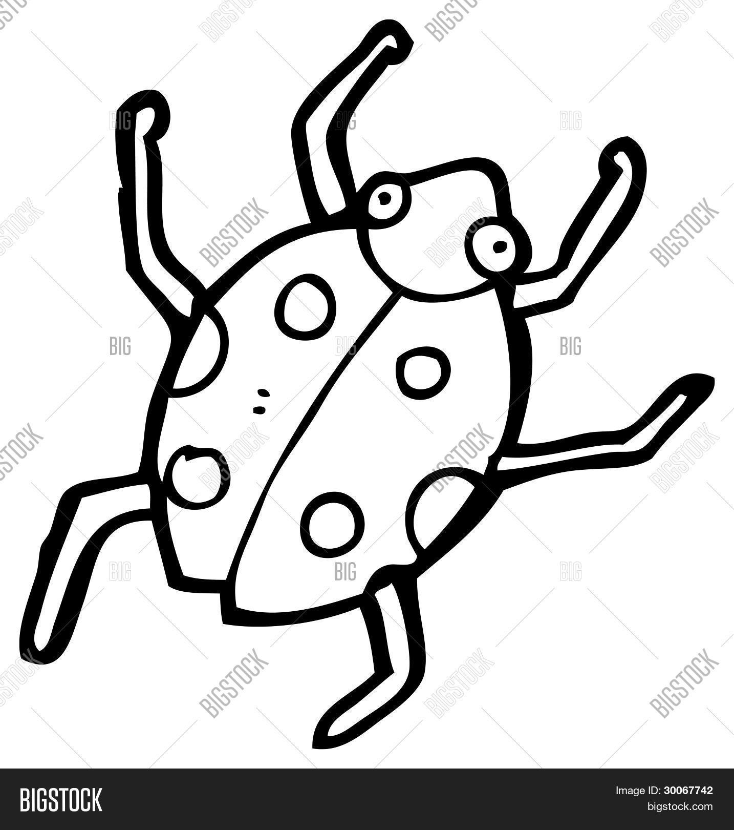 Giant Ladybug Cartoon Image & Photo (Free Trial) | Bigstock