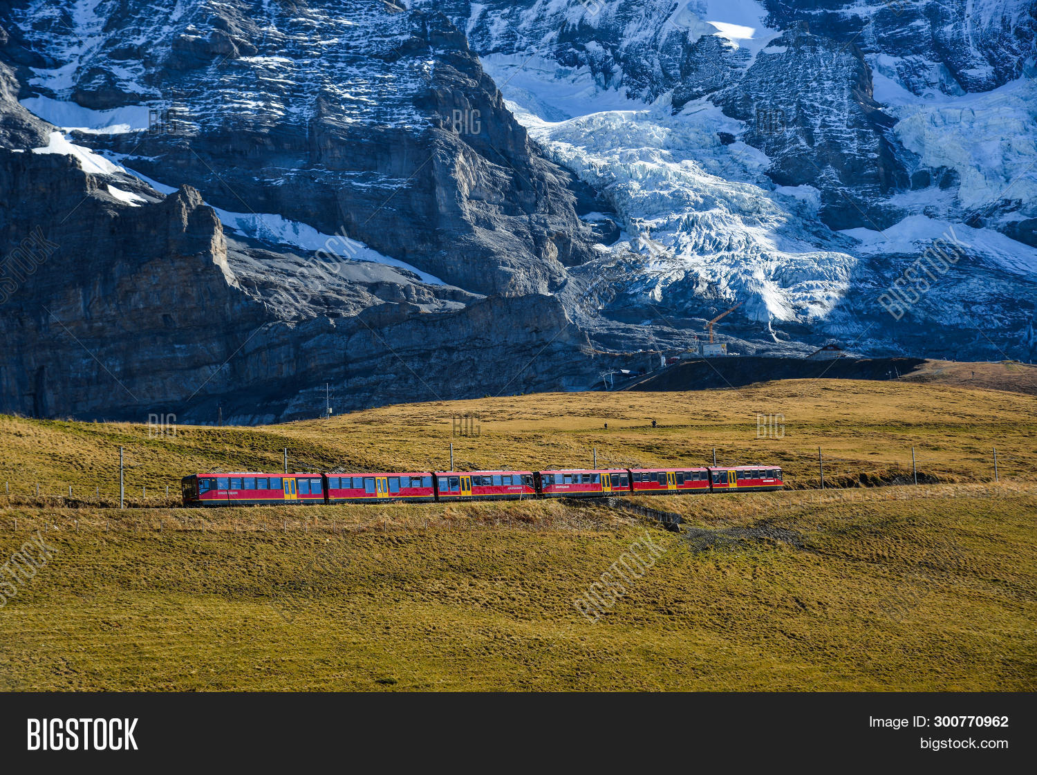Scenic Train On Alpine Image & Photo (Free Trial) | Bigstock