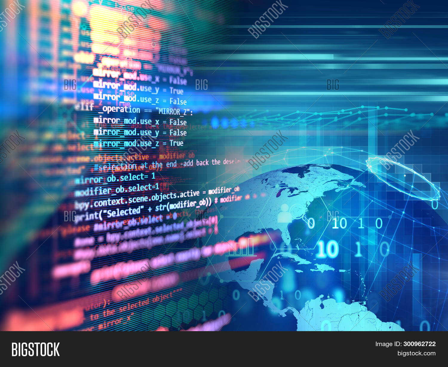 Programming Code Image & Photo (Free Trial) | Bigstock