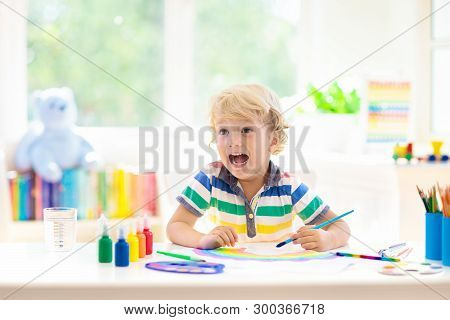 Kids Paint. Child Image & Photo (Free Trial) | Bigstock
