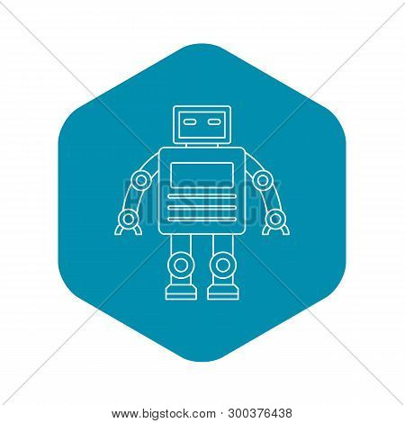 Robot Square Head Vector & Photo (Free Trial) | Bigstock