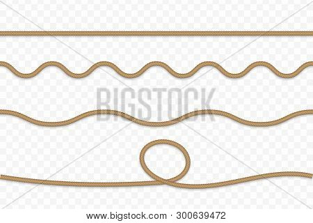 Vector Realistic Rope Vector & Photo (Free Trial) | Bigstock