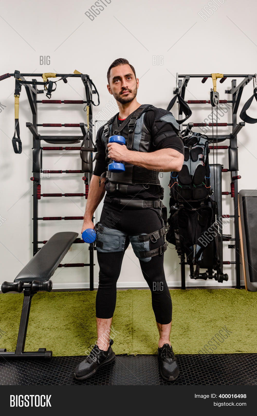 Fit Man Having Electro Image & Photo (Free Trial) | Bigstock
