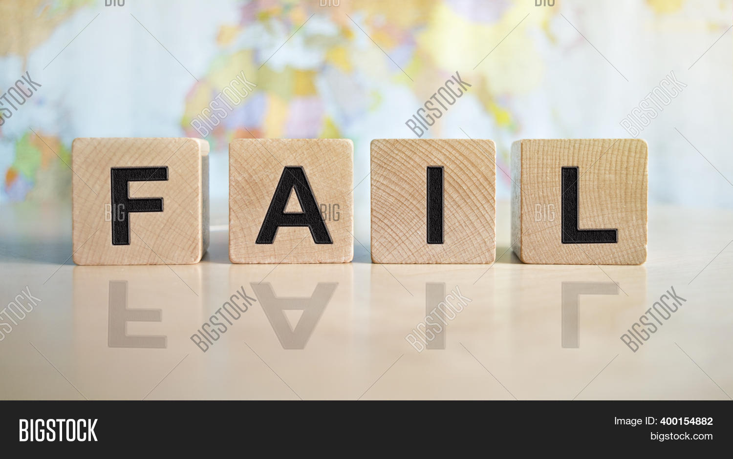Word Fail Written On Image & Photo (Free Trial) | Bigstock