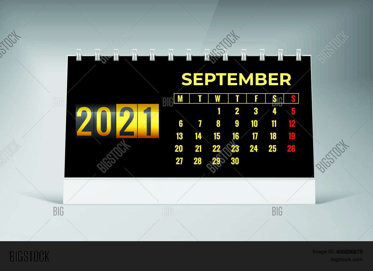 September 2021 Vector & Photo (Free Trial) | Bigstock