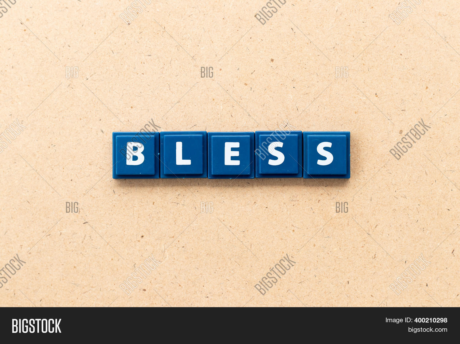 Tile Letter Word Bless Image & Photo (Free Trial) | Bigstock