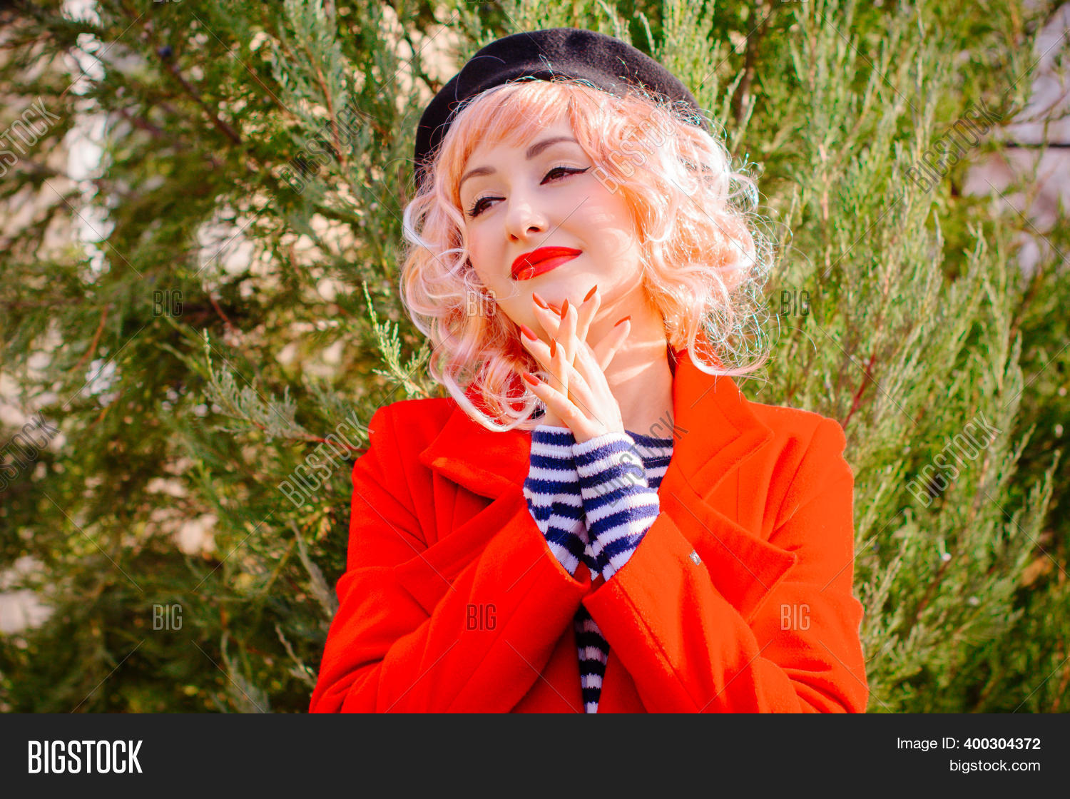 Happy French Woman. Image & Photo (Free Trial) | Bigstock