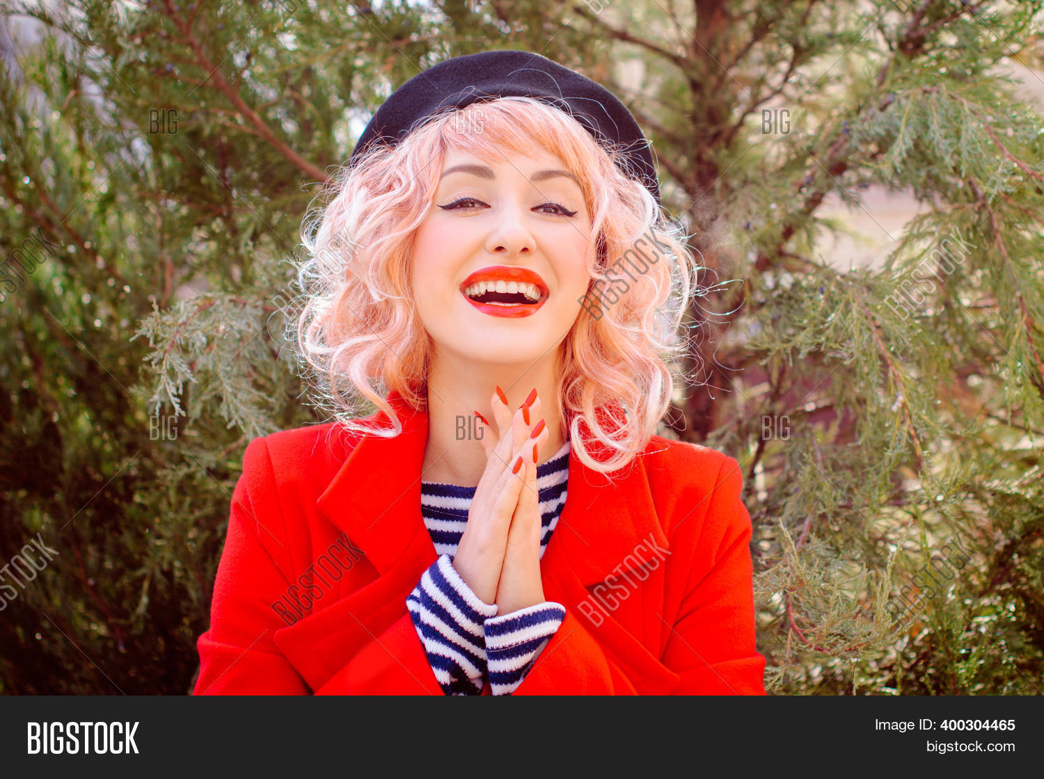 Happy French Woman. Image & Photo (Free Trial) | Bigstock