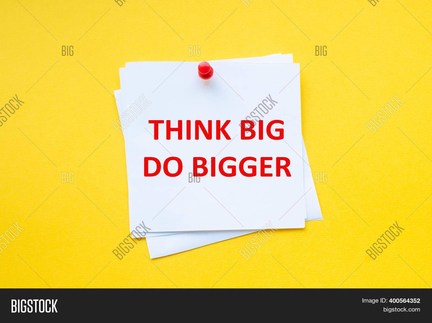 Think Big Do Bigger. Image & Photo (Free Trial) | Bigstock