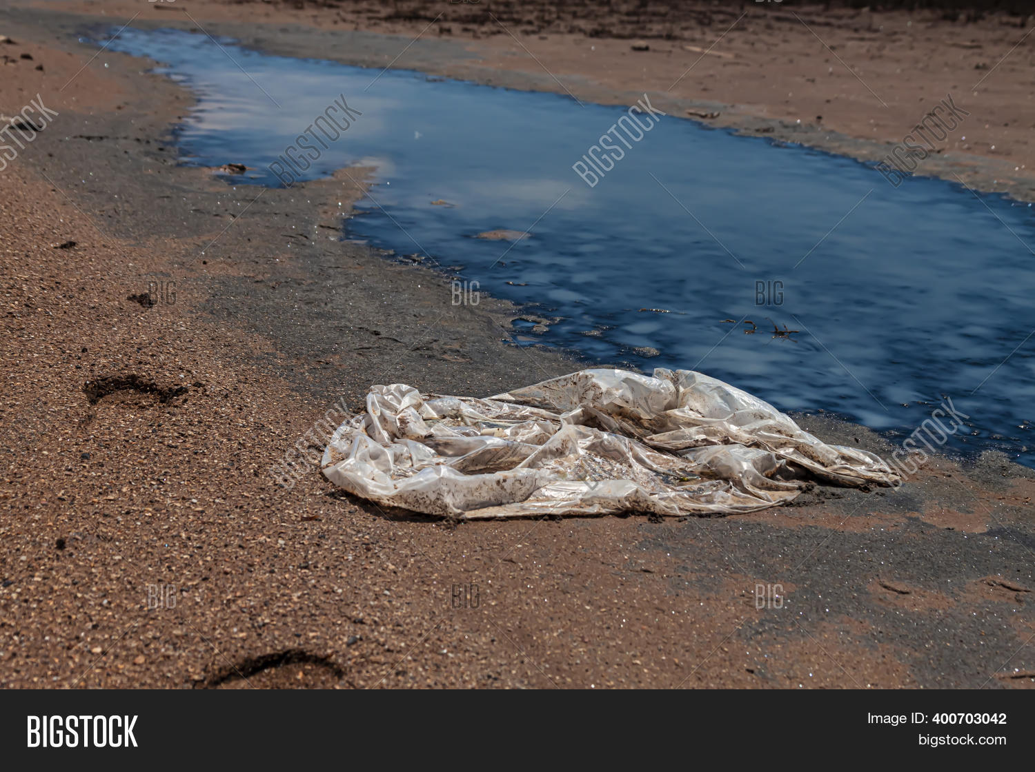 Waste By Ocean. River Image & Photo (Free Trial) | Bigstock