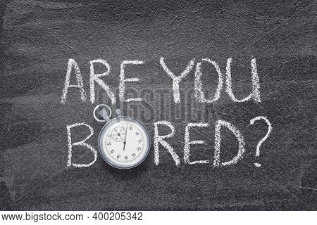 You Bored Question Image & Photo (Free Trial) | Bigstock