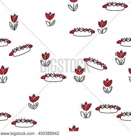 Red Tulip Hot Dog Vector & Photo (Free Trial) | Bigstock