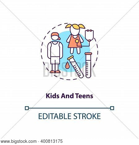 Kids Teens Concept Vector & Photo (Free Trial) | Bigstock