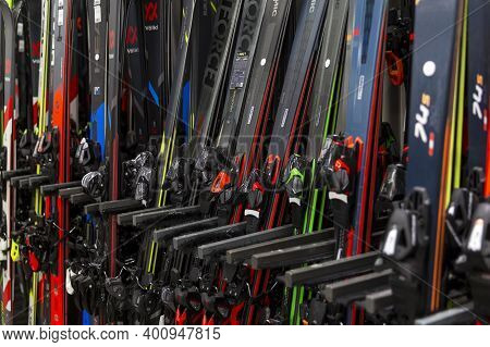 Assortment Skis Store Image & Photo (Free Trial) | Bigstock