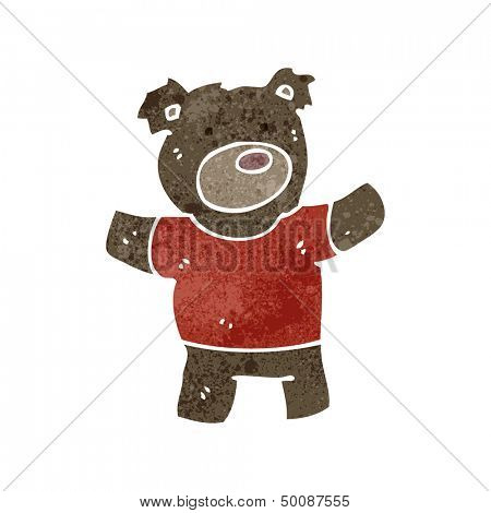 Retro Cartoon Teddy Vector & Photo (Free Trial) | Bigstock