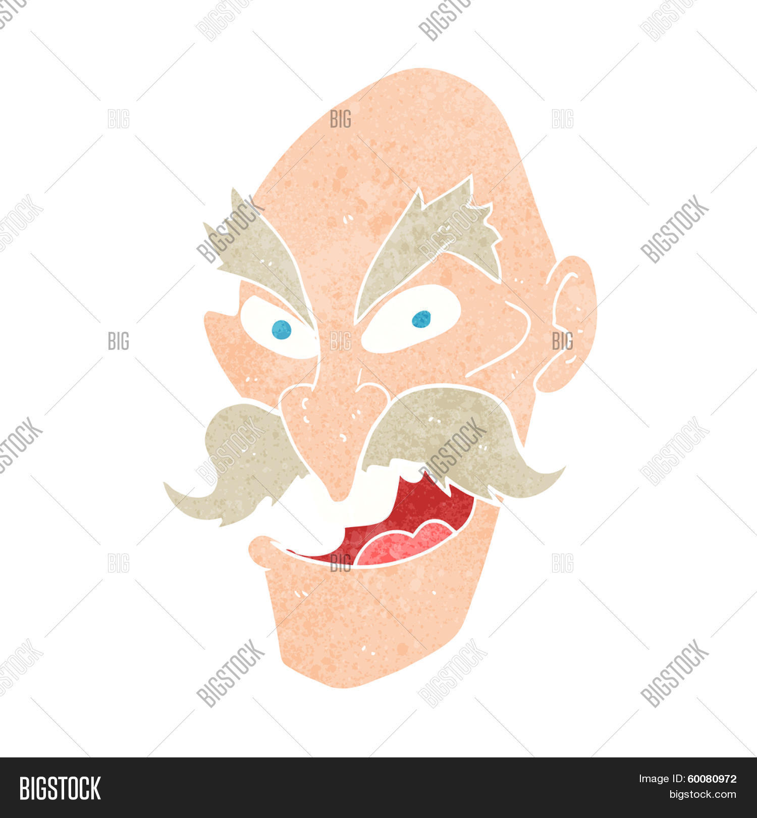 Cartoon Evil Old Man Vector & Photo (Free Trial) | Bigstock