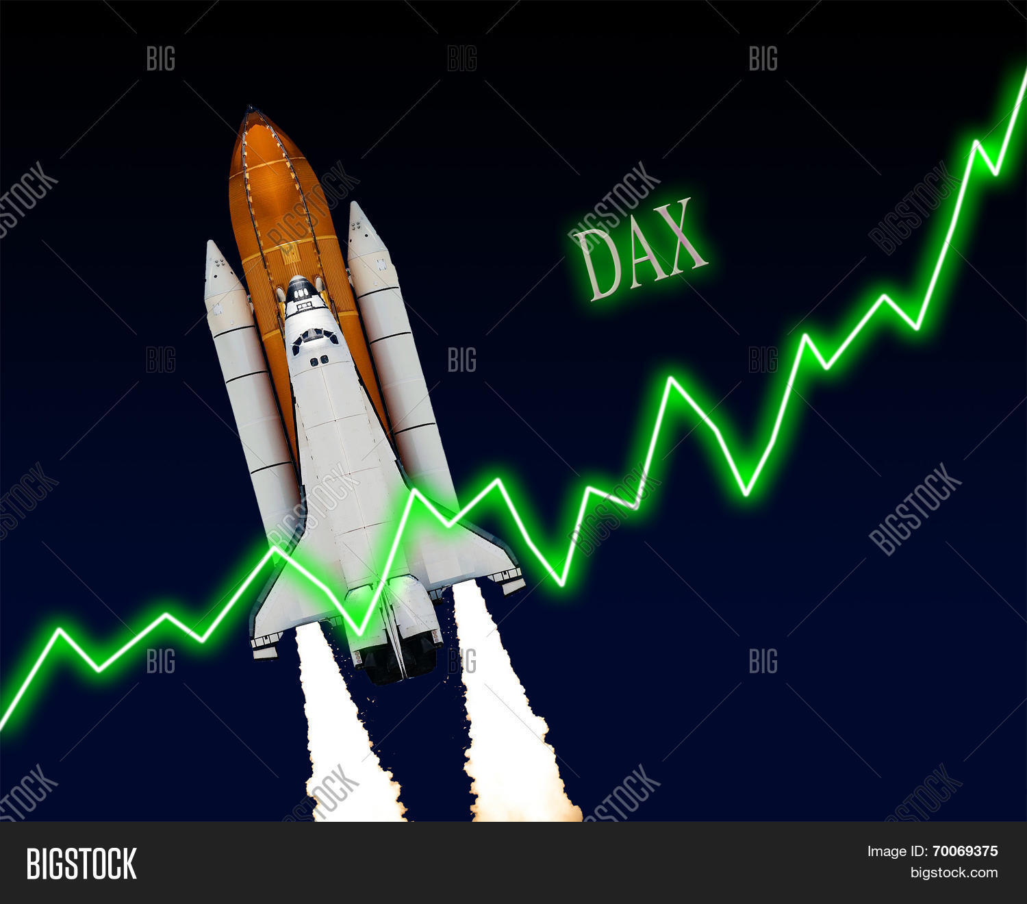 Dax Index Chart Image & Photo (Free Trial) | Bigstock