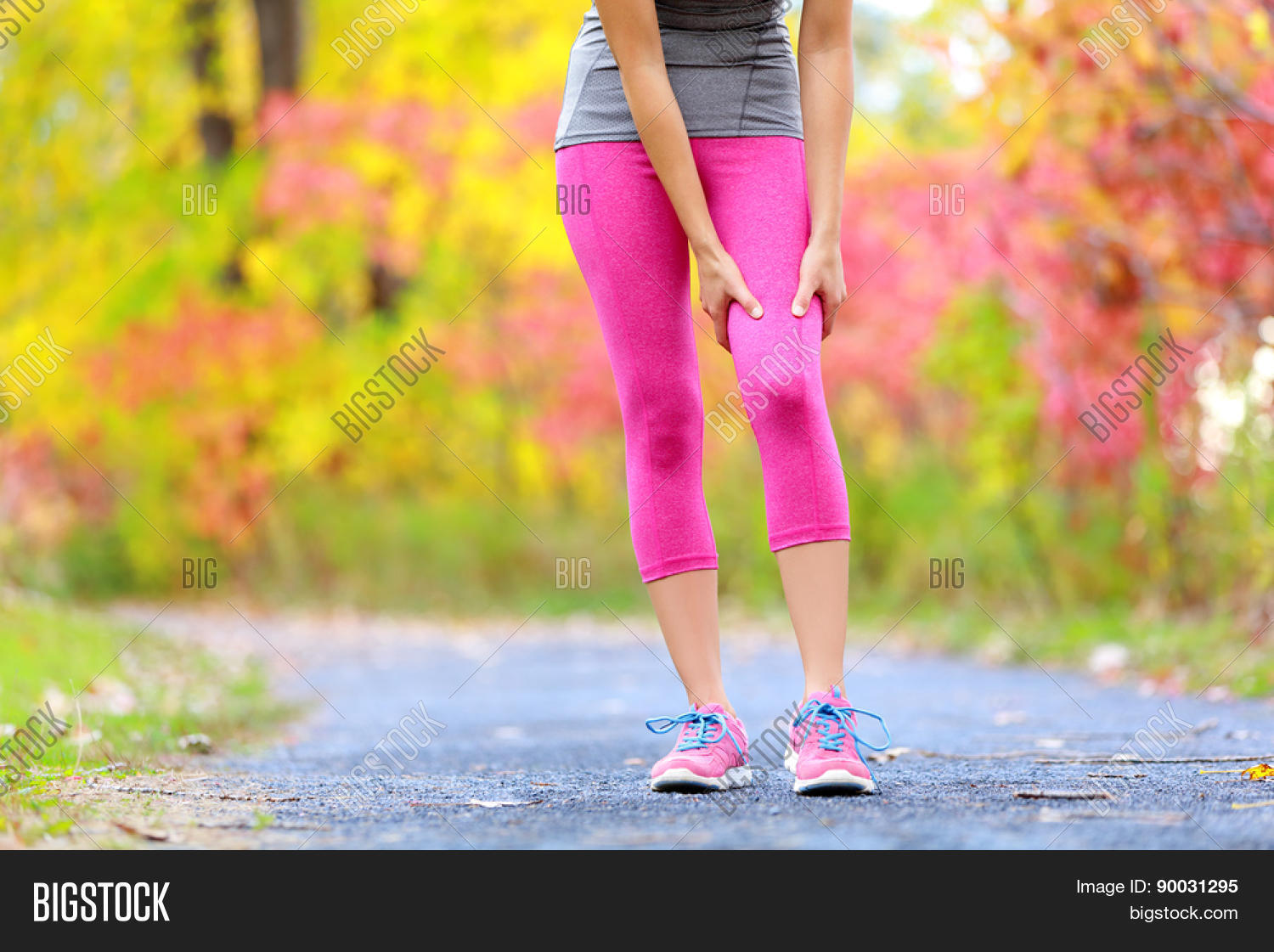 Muscle Injury Female Image & Photo (Free Trial) | Bigstock