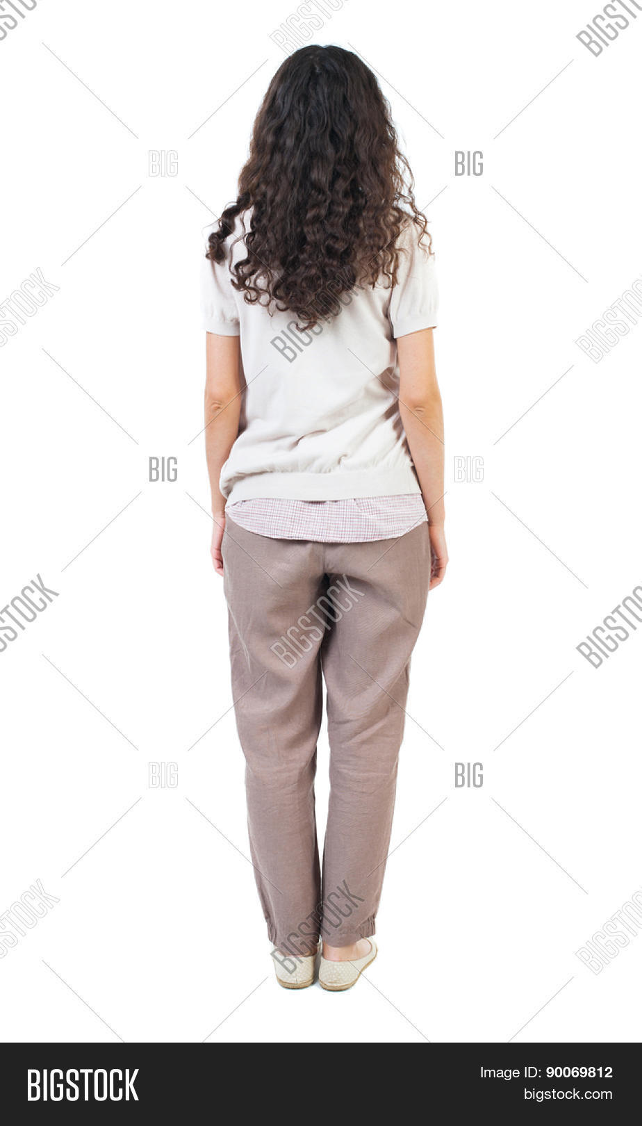Back View Standing Image & Photo (Free Trial) | Bigstock