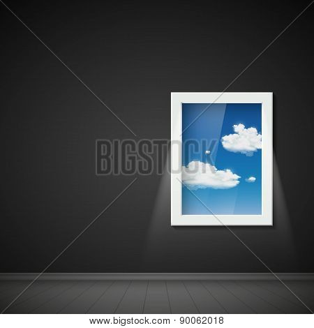 Dark Room Window Vector & Photo (Free Trial) | Bigstock