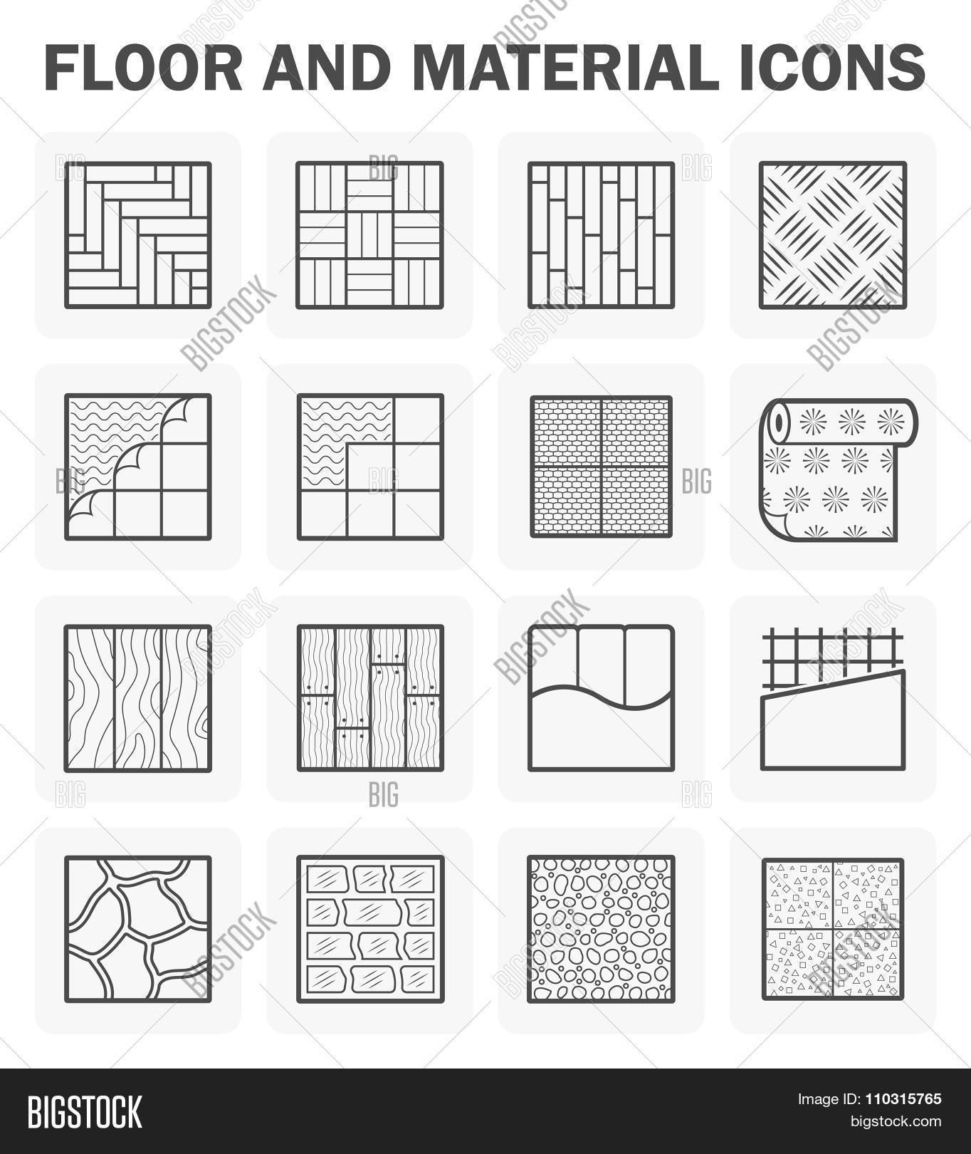 Floor Icons Sets Vector & Photo (Free Trial) | Bigstock