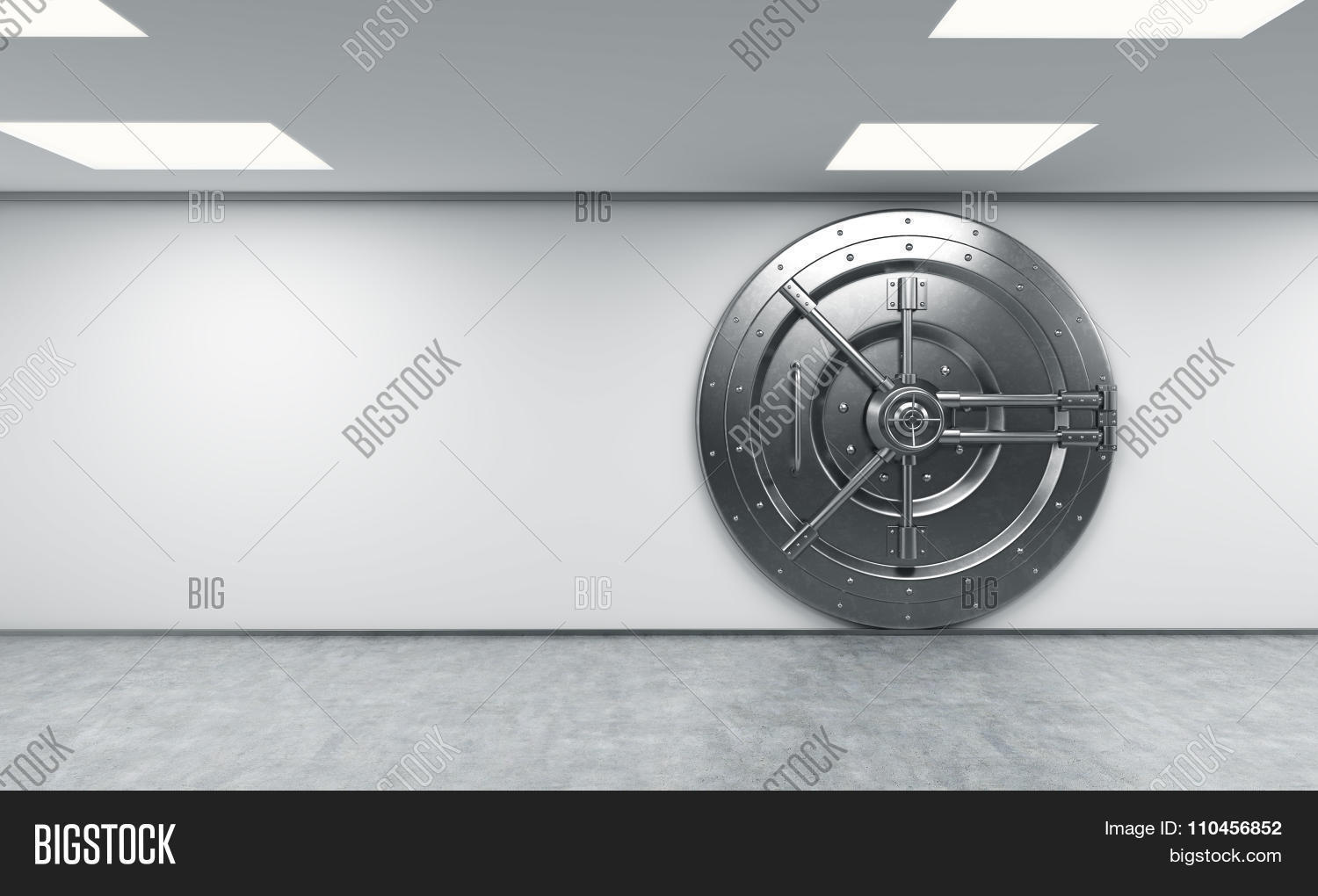 Big Locked Round Metal Image & Photo (Free Trial) | Bigstock