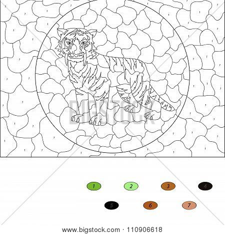 Color By Number Vector & Photo (Free Trial) | Bigstock