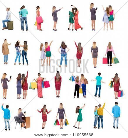 Collection " Back View Image & Photo (Free Trial) | Bigstock