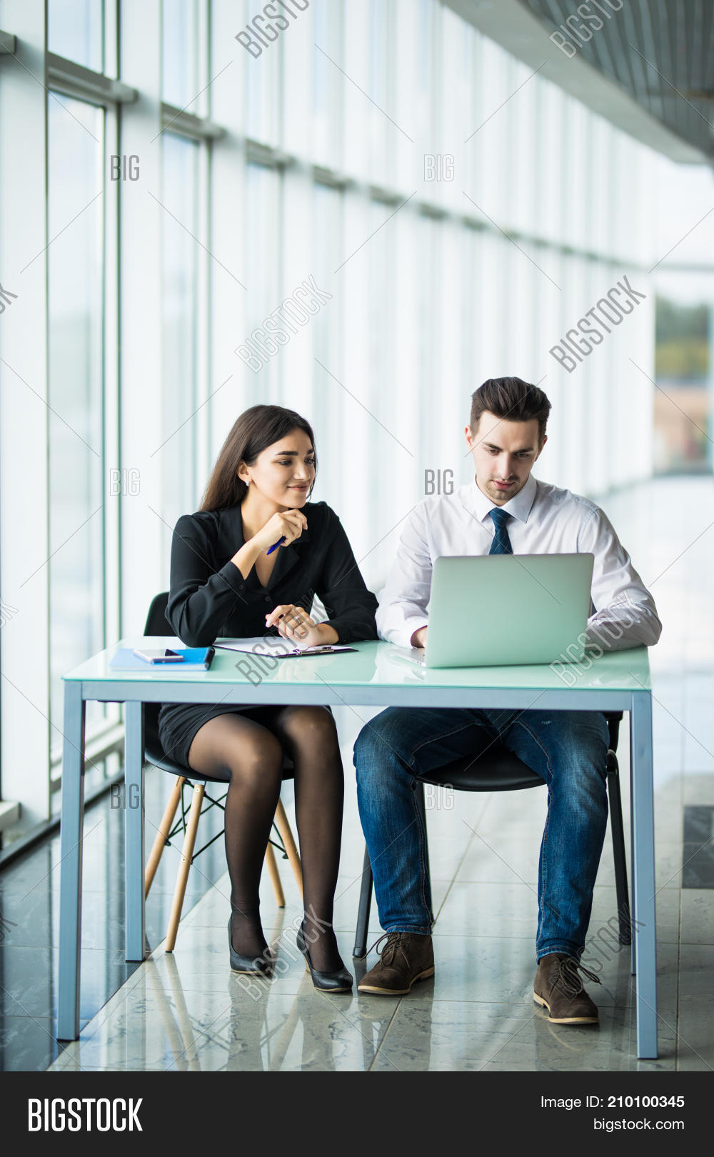Young Couple Working Image & Photo (Free Trial) | Bigstock