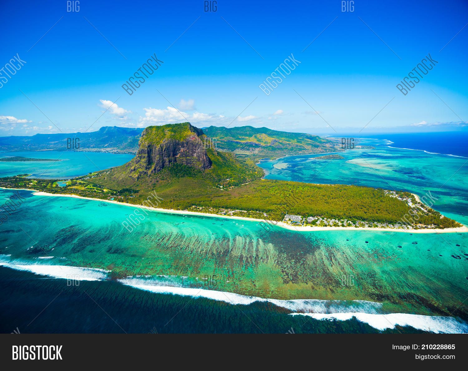 Aerial View Mauritius Image & Photo (Free Trial) | Bigstock