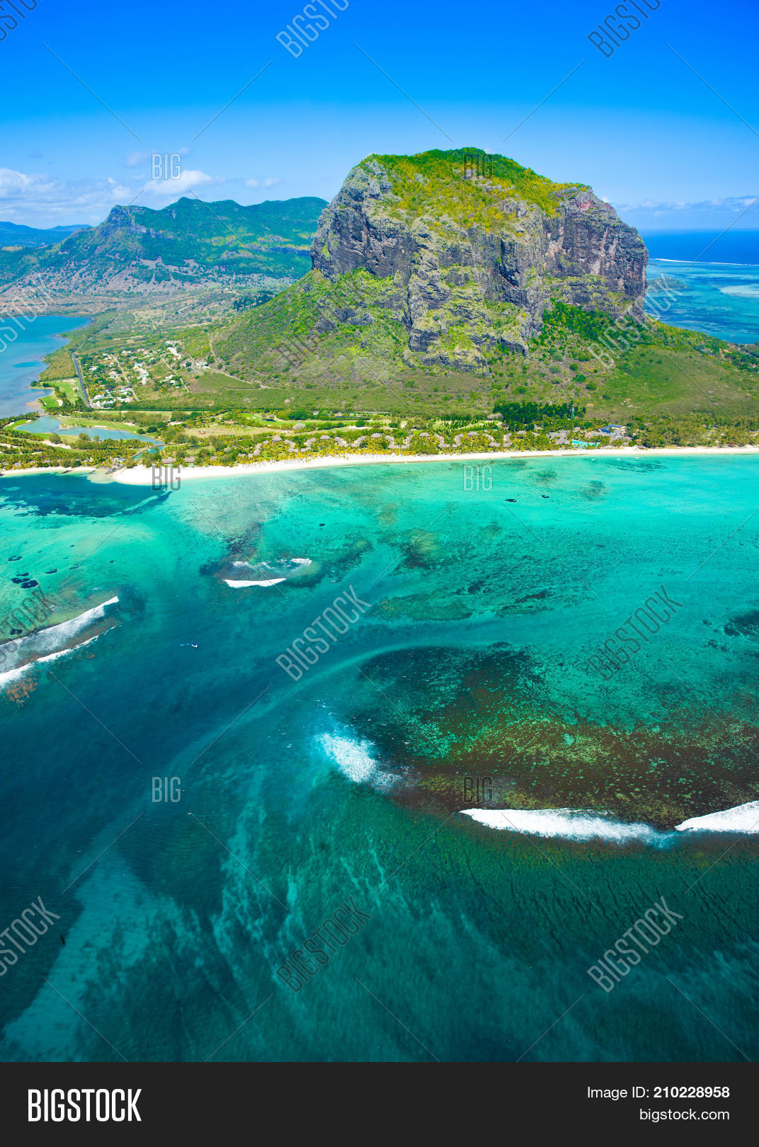 Aerial View Mauritius Image & Photo (Free Trial) | Bigstock