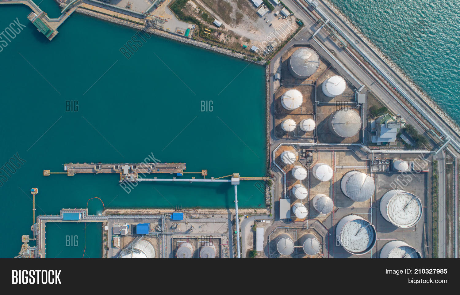 Aerial View Oil Image & Photo (Free Trial) | Bigstock