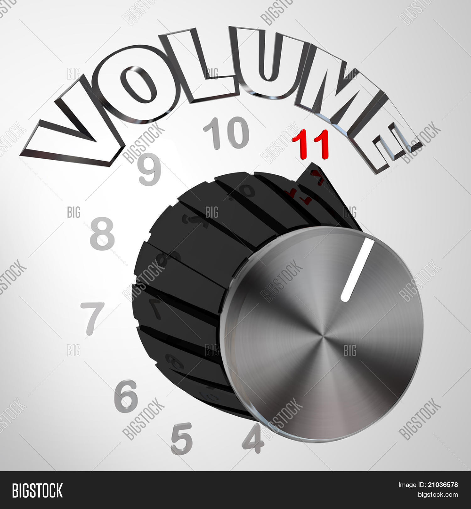 Volume Dial Knob Image & Photo (Free Trial) | Bigstock
