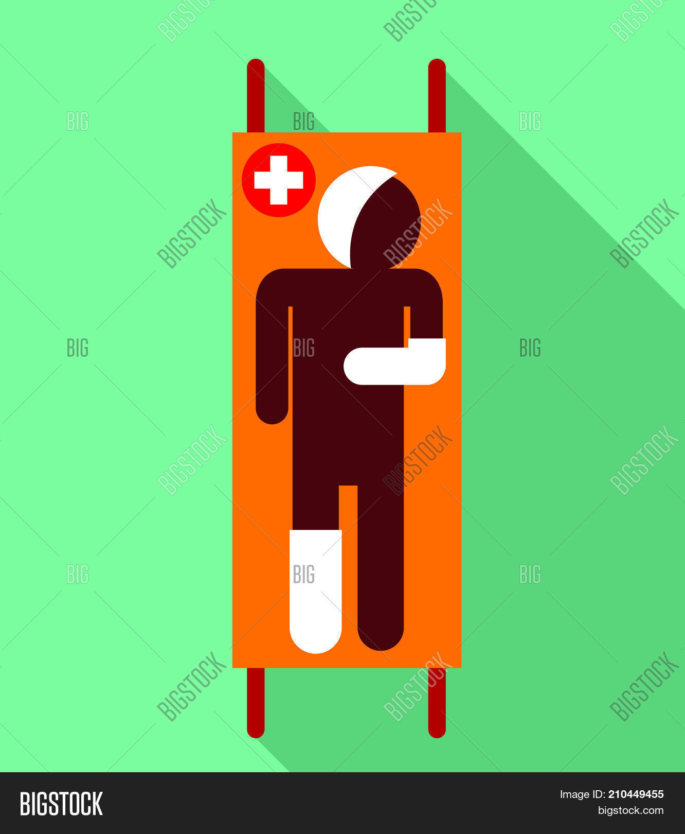 Hurt Person Vector Vector & Photo (Free Trial) | Bigstock