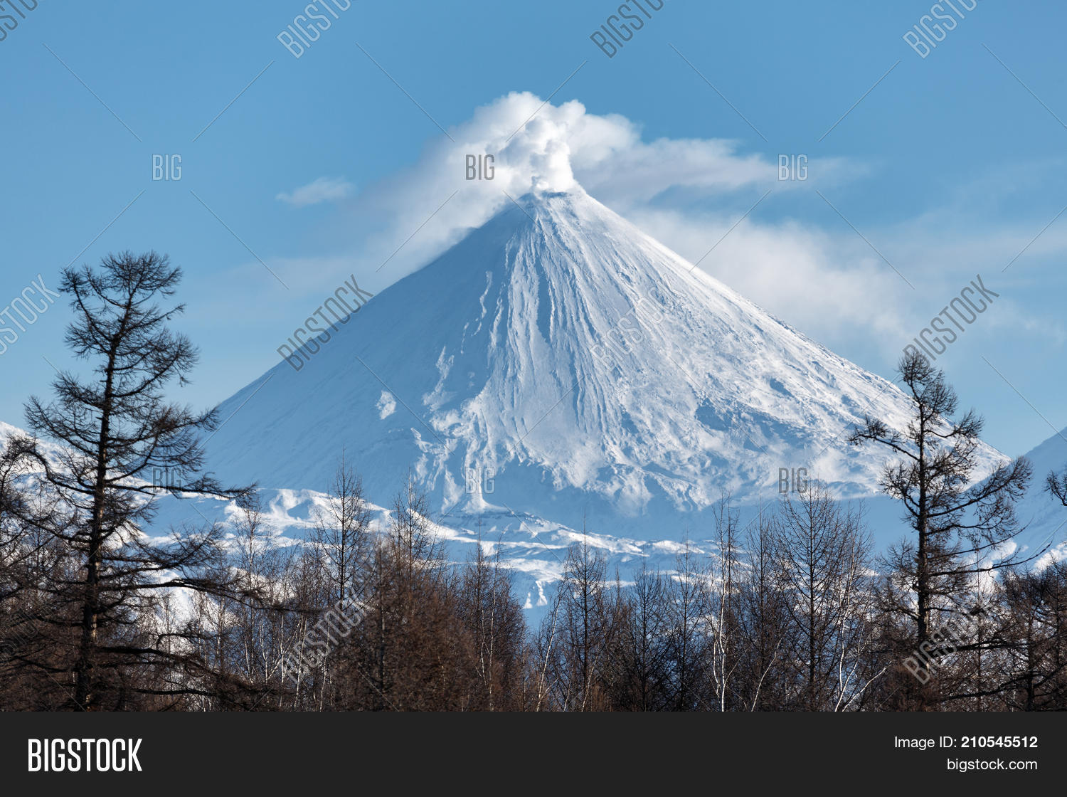 Winter Volcanic Image & Photo (Free Trial) | Bigstock